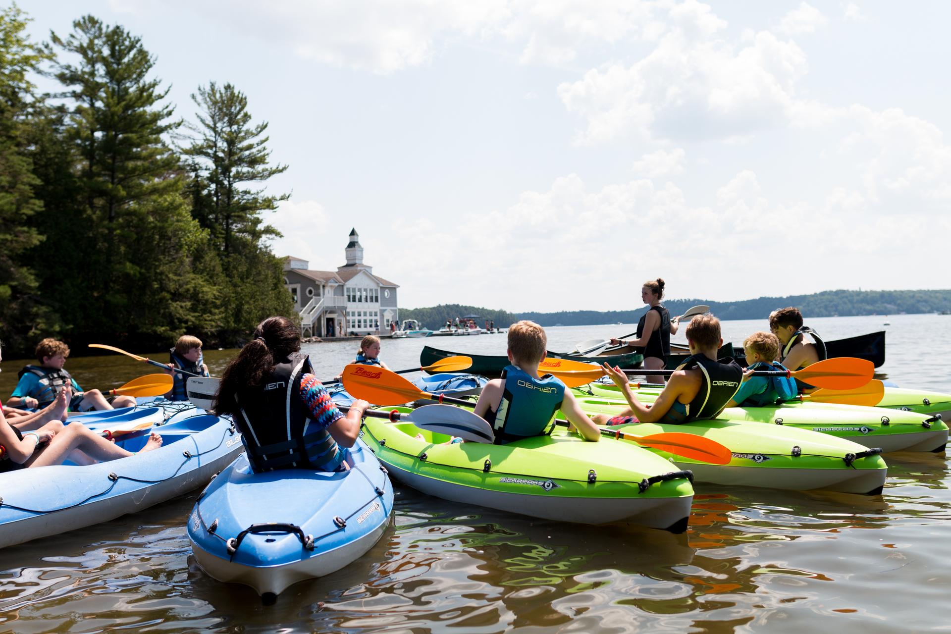 Canoeing & Kayaking Lessons at Summer Camp | Muskoka Woods